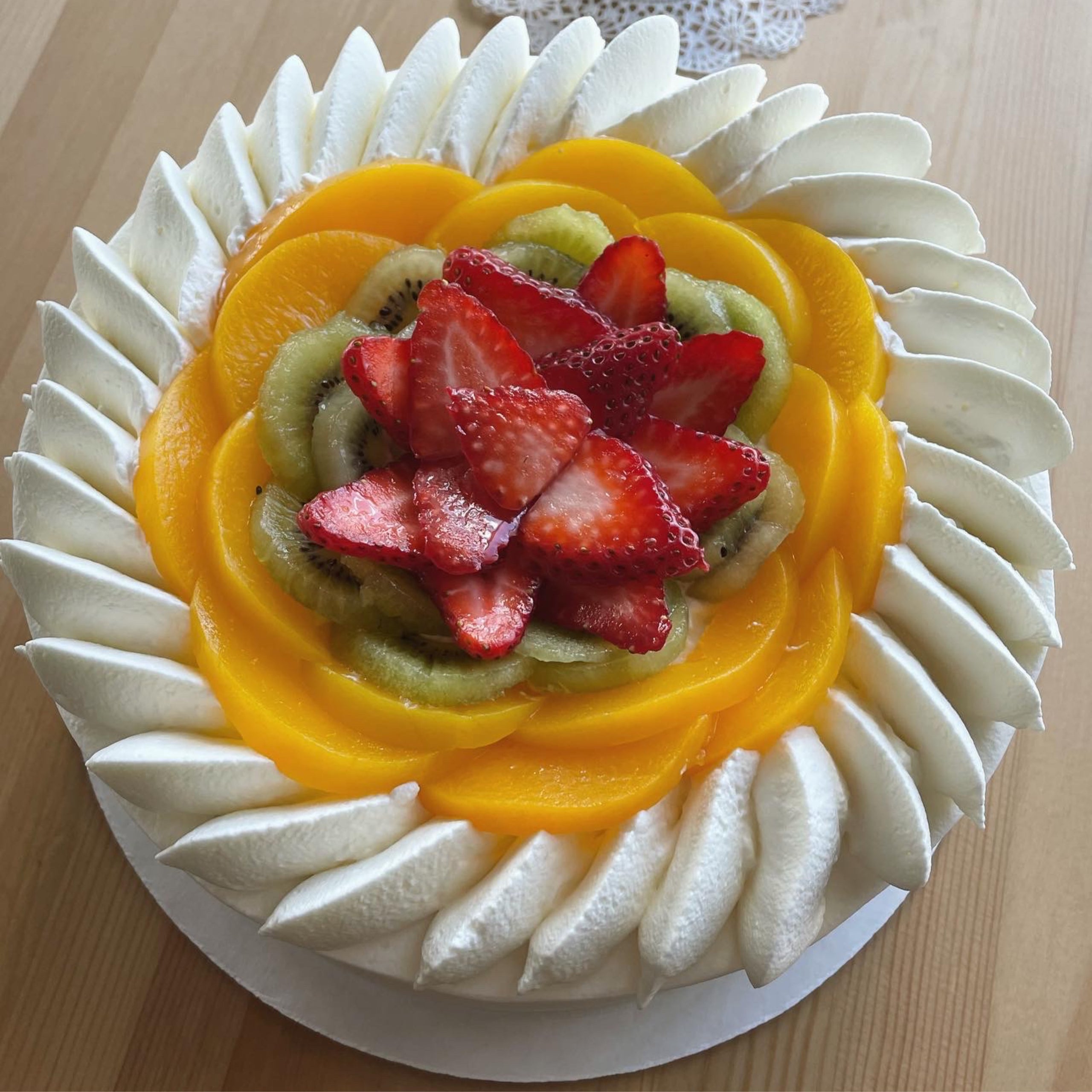 Fresh Fruit Cake Designs
